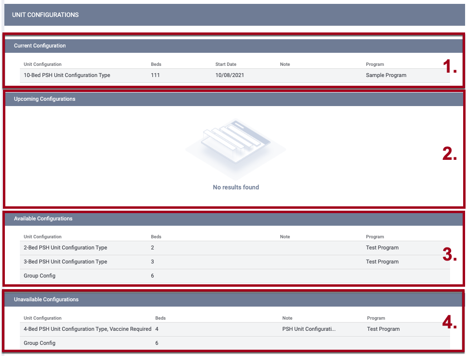 Changing Unit Configuration Types